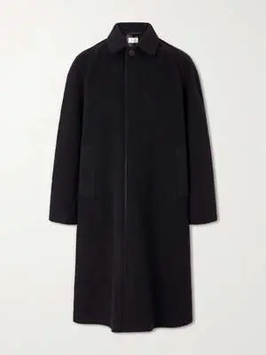 THE ROW Perlin Cashmere And Wool-blend Coat - Dark Gray