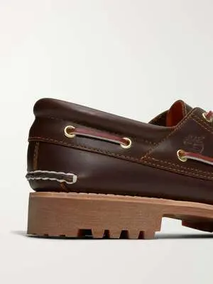 Timberland Authentic 3-eye Lug Leather Boat Shoes