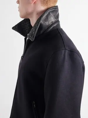 Bottega Veneta Intrecciato Wool-felt Jacket