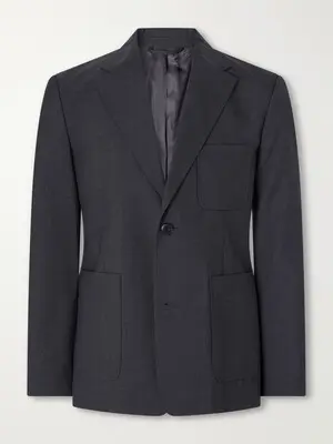 MFPEN Patch Wool-twill Blazer - Gray