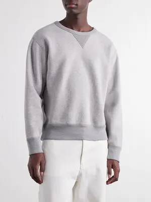 FORTELA Cotton-jersey Sweatshirt - Gray