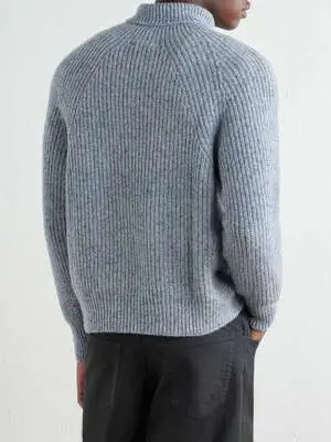 Inis Meáin Boatbuilder Ribbed Cashmere Sweater