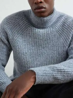 Inis Meáin Boatbuilder Ribbed Cashmere Sweater