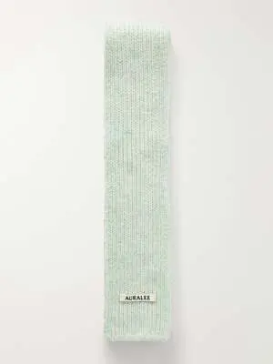 Auralee Cashmere Scarf - Mint