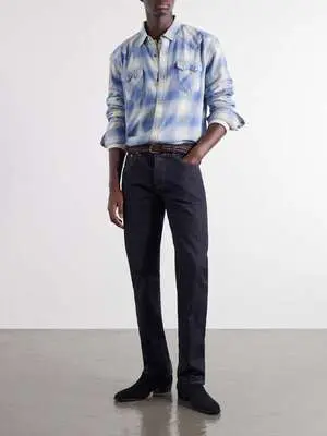 FORTELA Josh Checked Cotton Shirt