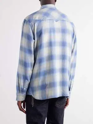 FORTELA Josh Checked Cotton Shirt