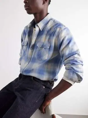 FORTELA Josh Checked Cotton Shirt