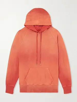FORTELA Cotton-jersey Hoodie - Red