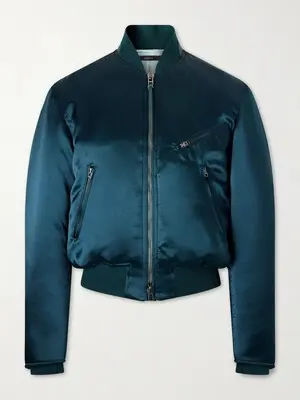 TOM FORD Satin Bomber Jacket