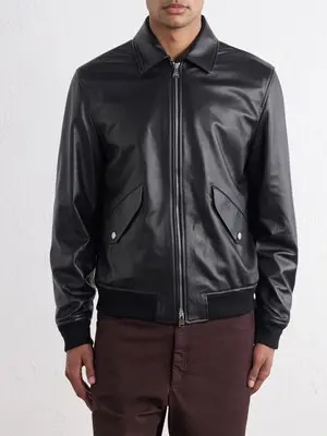 VALSTAR Roy Leather Bomber Jacket