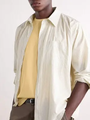 Auralee Luster Cotton-jersey T-shirt