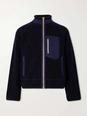 FORTELA K2 Brushed Wool Jacket - Blue