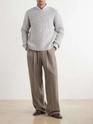 Valentino Garavani Wool And Cashmere-blend Sweater