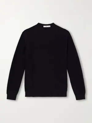 Inis Meáin Wool Sweater - Black