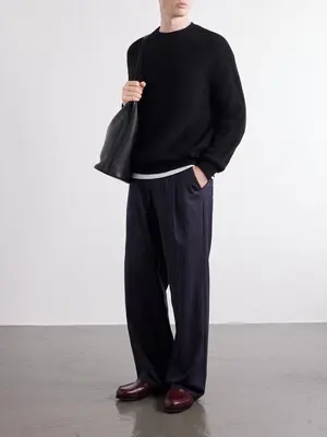 Inis Meáin Wool Sweater - Black