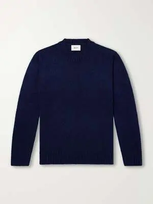 Nn07 Lee 6598 Merino Wool-blend Sweater - Navy