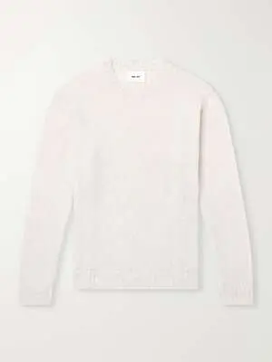 Nn07 Lee 6598 Merino Wool-blend Sweater - Ecru