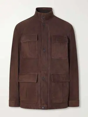 VALSTAR Brera Suede Jacket - Brown