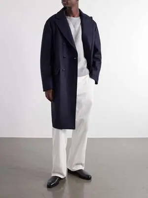 FORTELA Manteco Serwilliam1 Double-breasted Wool Coat