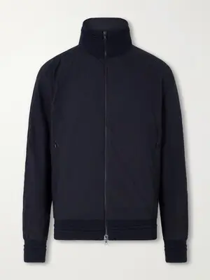 ADON Cotton Ripstop Blouson Jacket - Blue