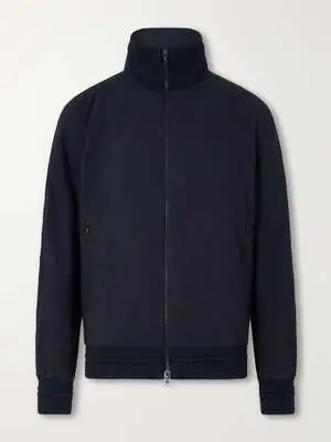 ADON Cotton Ripstop Blouson Jacket - Navy