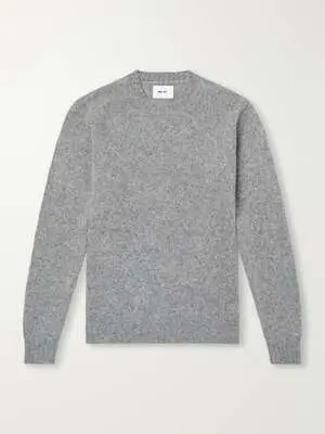 Nn07 Lee 6598 Merino Wool-blend Sweater - Gray