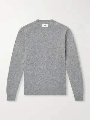 Nn07 Lee 6598 Merino Wool-blend Sweater - Gray