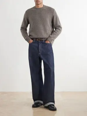 Nn07 Lee 6598 Merino Wool-blend Sweater - Brown