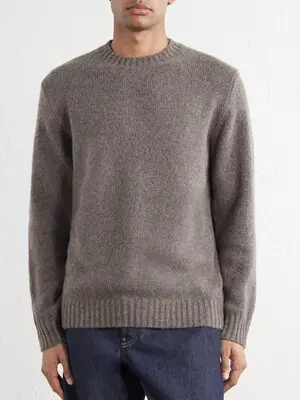 Nn07 Lee 6598 Merino Wool-blend Sweater - Brown