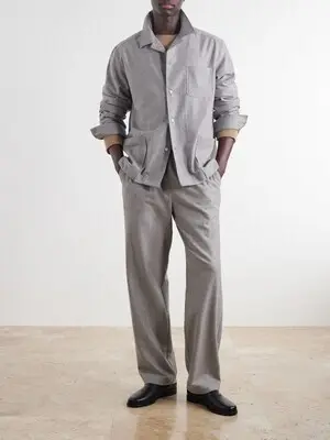 De Bonne Facture Virgin Wool Overshirt