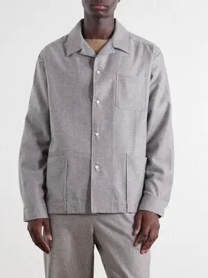 De Bonne Facture Virgin Wool Overshirt