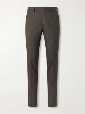 Mr P. Luxe Wool And Silk-blend Trousers