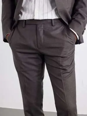 Mr P. Luxe Wool And Silk-blend Trousers