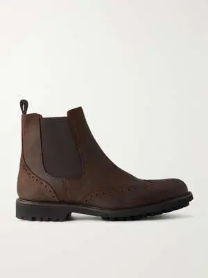 Mr P. Leather Chelsea Boots - Brown