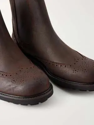 Mr P. Leather Chelsea Boots