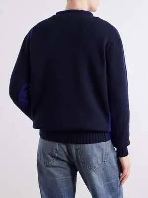 Inis Meáin Lambswool Sweater With Pocket Detail