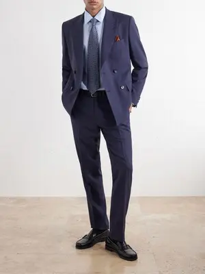 Mr P. Wool Suit Trousers
