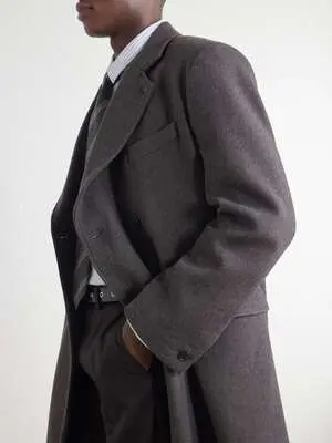 MFPEN Conference Double-breasted Wool Coat