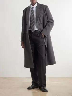 MFPEN Double-breasted Wool Overcoat