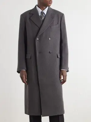 MFPEN Double-breasted Wool Overcoat