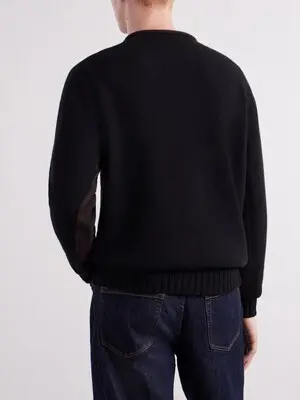 Inis Meáin Lambswool Sweater - Black