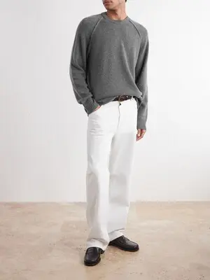 JAMES PERSE Cashmere Sweater - Gray