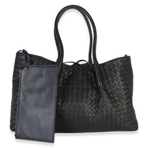 Bottega Veneta Fondant Nappa Reversible Pinacoteca - Black