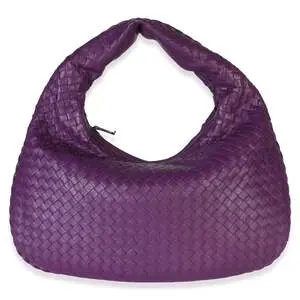 Bottega Veneta Intrecciato Nappa Hobo - Purple