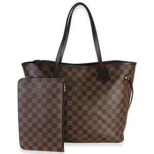LOUIS VUITTON Damier Ebene Canvas Neverfull Mm