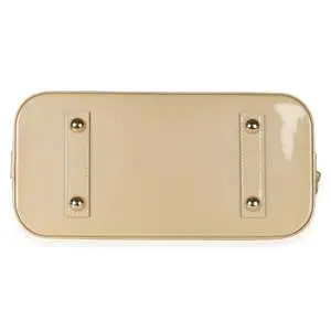 LOUIS VUITTON Monogram Vernis Alma Pm Top Handle Bag - Neutral