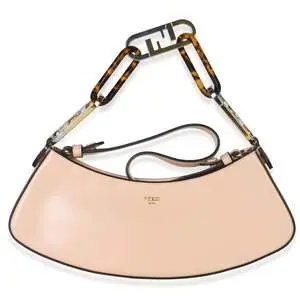 Fendi Camelia Vitello Olock Swing Bag - Neutral
