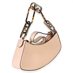 Fendi Camelia Vitello Olock Swing Bag - Neutral