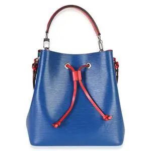 LOUIS VUITTON Tricolour Navy Red Green Epi Neonoe