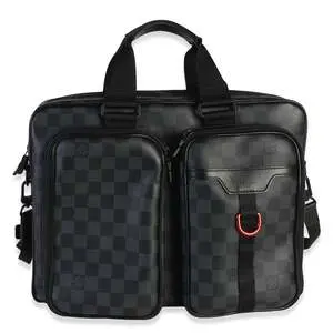 LOUIS VUITTON Damier Graphite Utility Business Bag